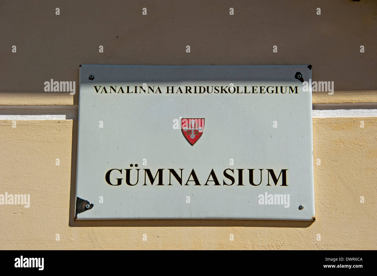 Signs in tallinn hi-res stock photography and images - Alamy