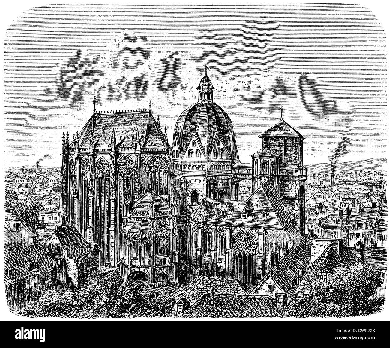 Aachen: Dom Stock Photo - Alamy