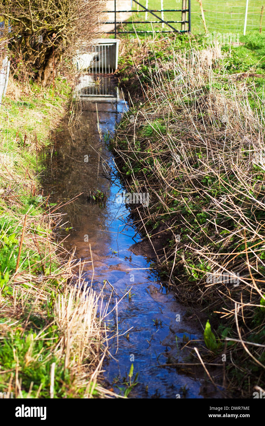 Land drainage dyke ditch hi-res stock photography and images - Alamy