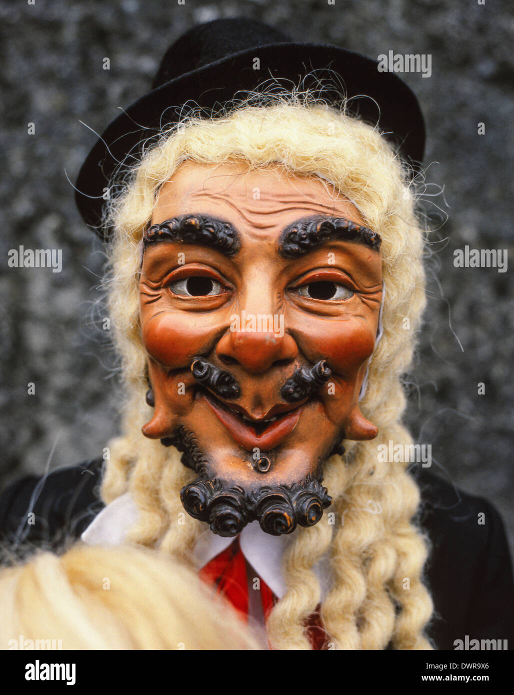 Mask at the Imst Schemenlauf, Imst, Tirol, Austria Stock Photo - Alamy