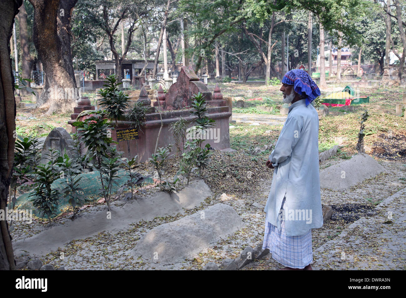 Muslim Graveyard Inside