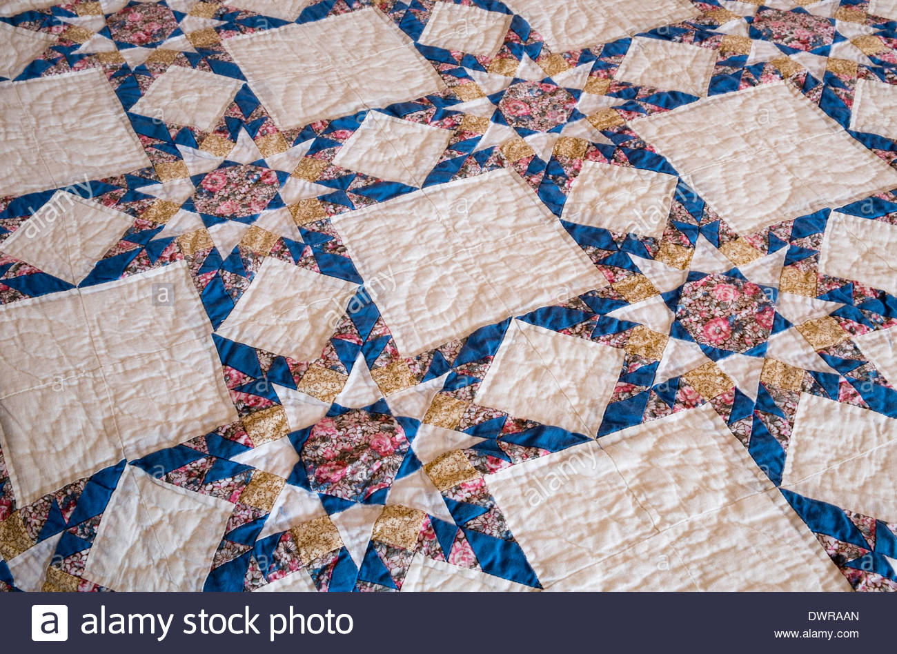 Quilt Detail High Resolution Stock Photography and Images - Alamy