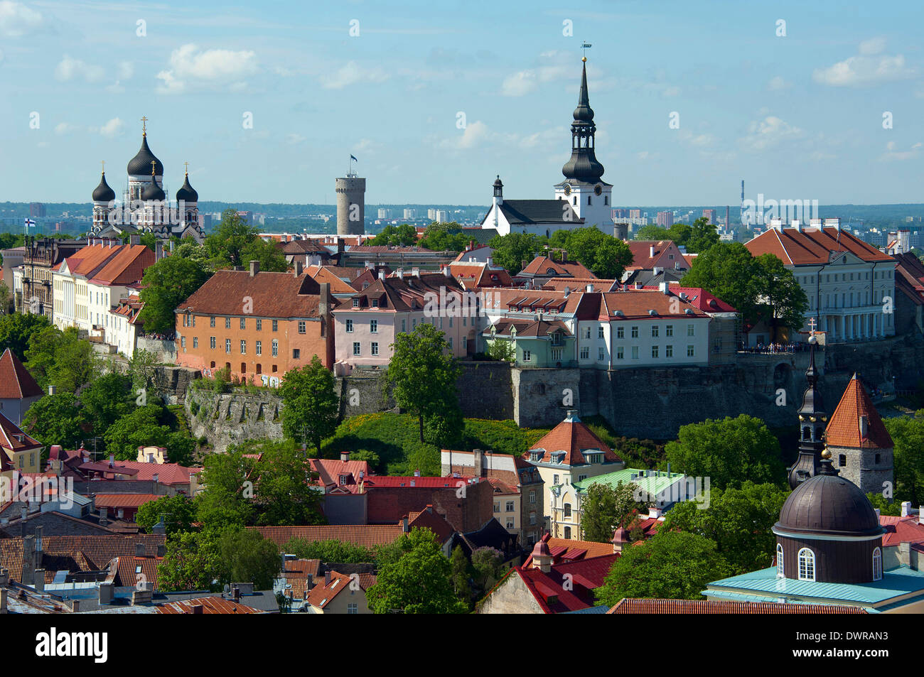 View of upper town from the east hi-res stock photography and images ...