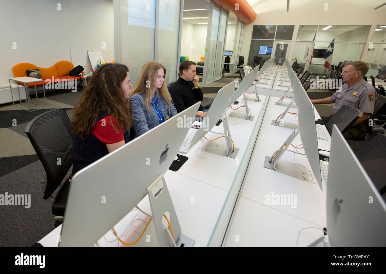 BiblioTech Digital Library in San Antonio, Texas Stock Photo - Alamy