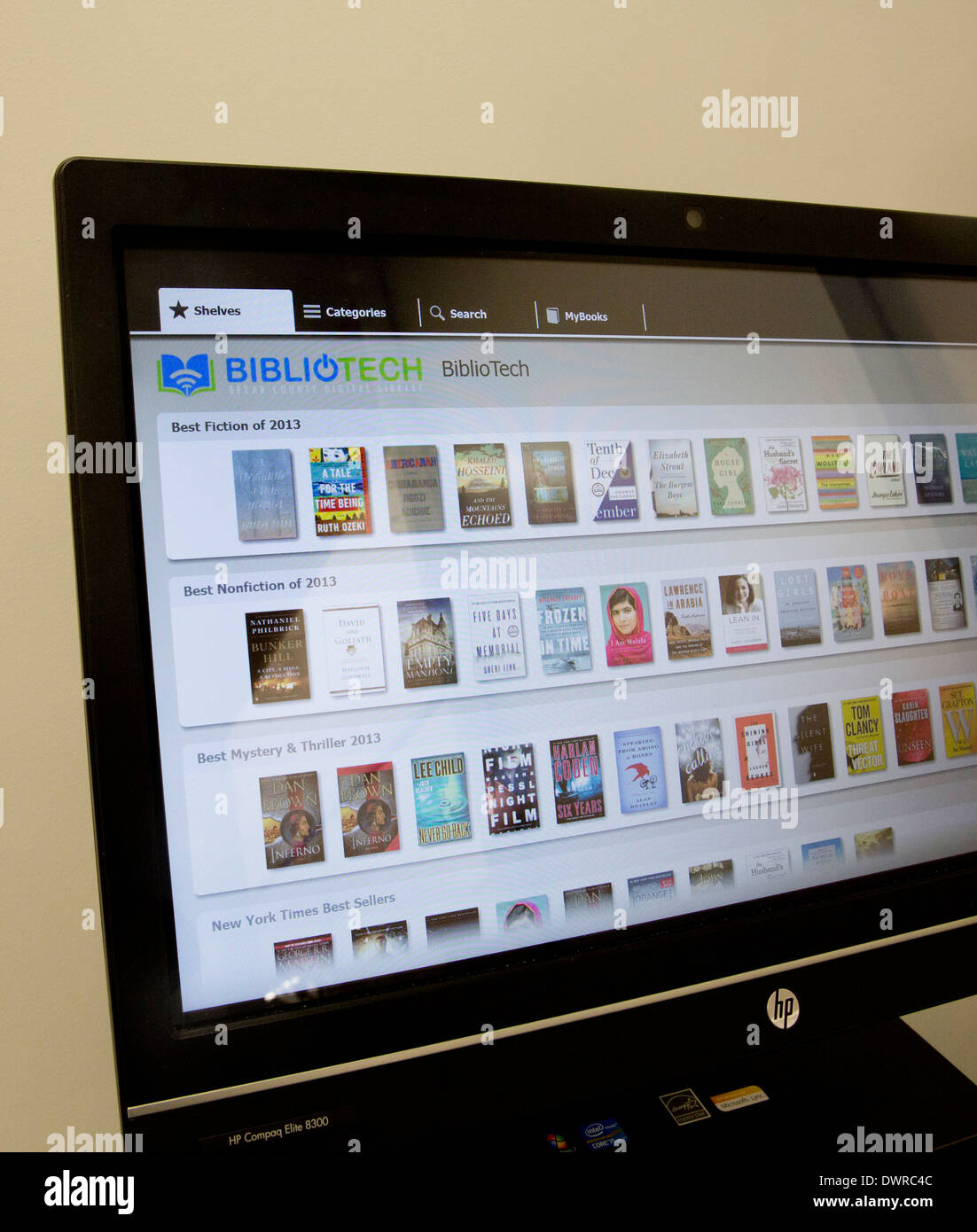 BiblioTech Digital Library in San Antonio, Texas Stock Photo - Alamy