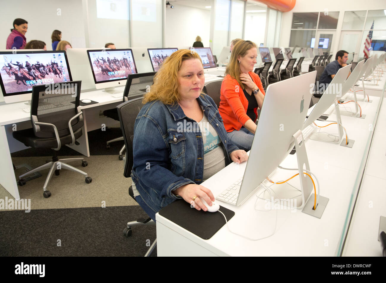 BiblioTech Digital Library in San Antonio, Texas Stock Photo - Alamy