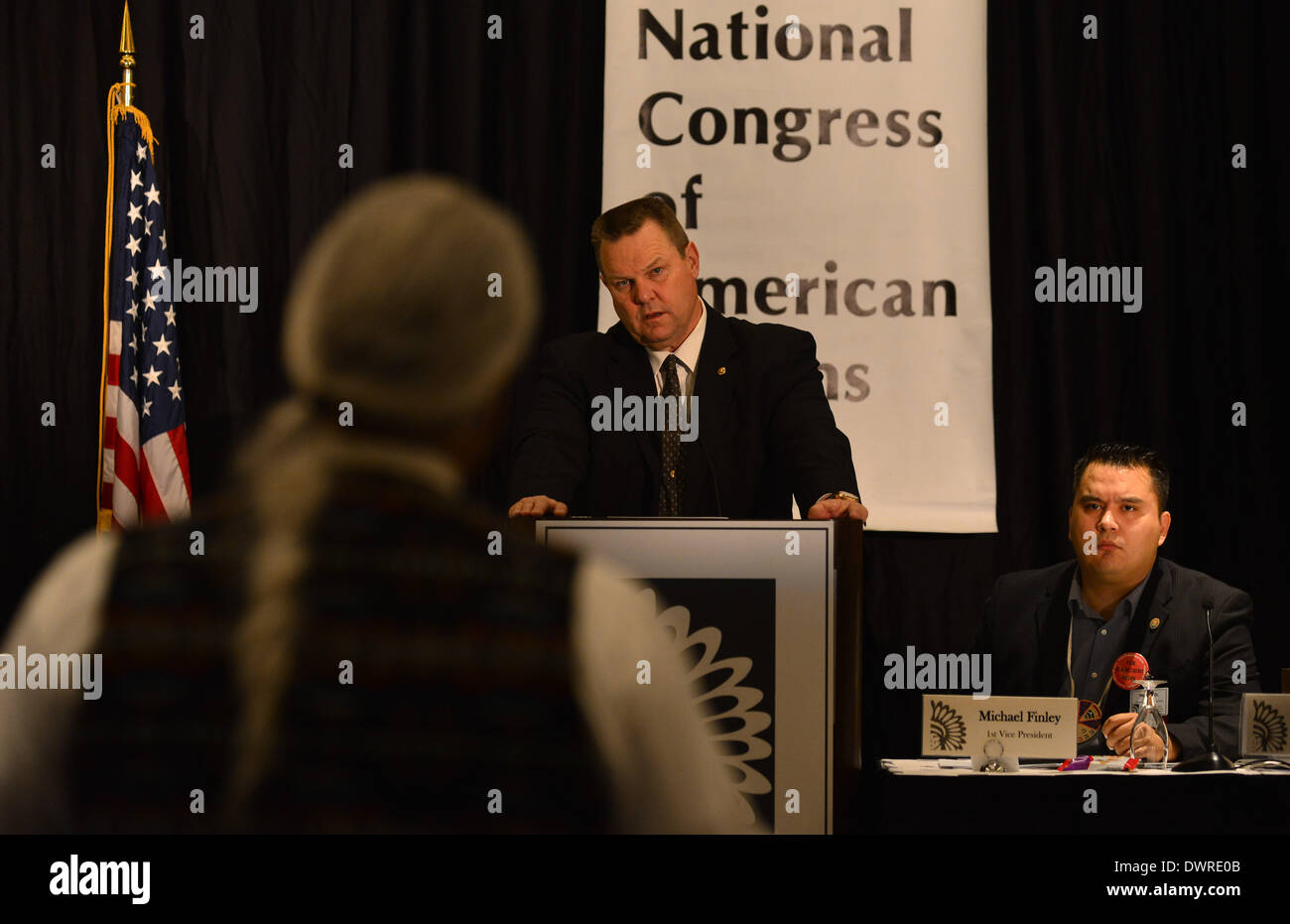 Senator tester hi-res stock photography and images - Alamy