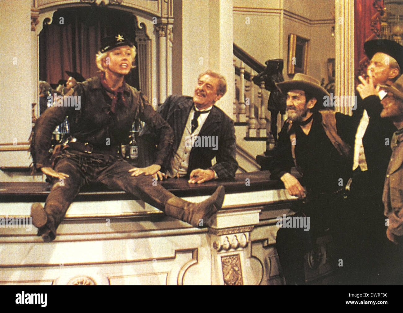CALAMITY JANE 1953 Warner Bros film with Doris Day Stock Photo - Alamy