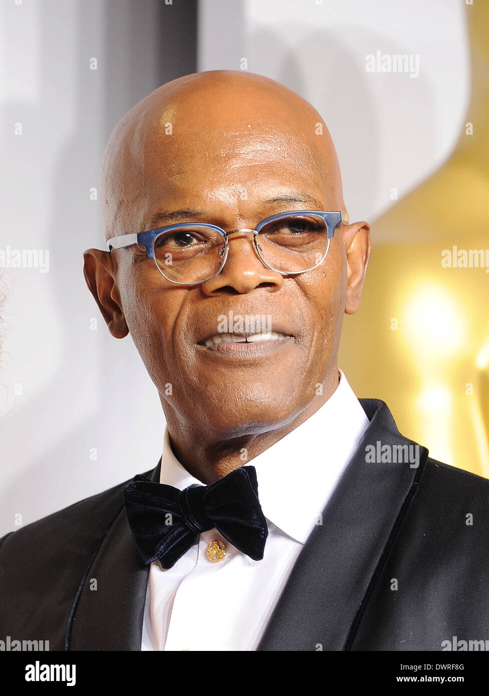 SAMUEL L.JACKSON US film actor at the March 2014 Oscars. Photo Jeffrey ...