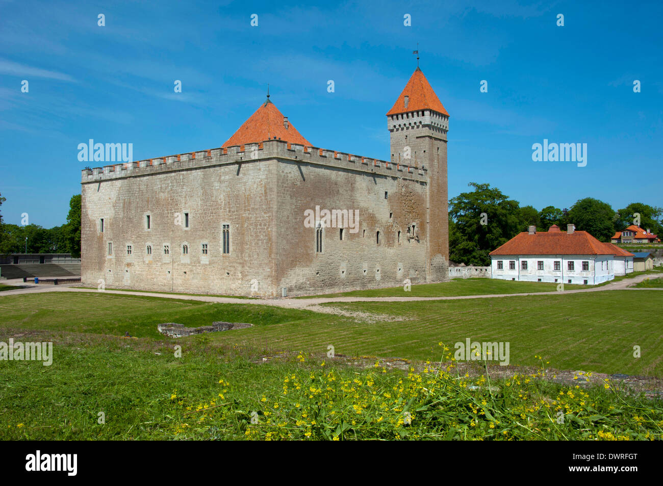 Kuressaare castle and saaremaa museum hi-res stock photography and ...