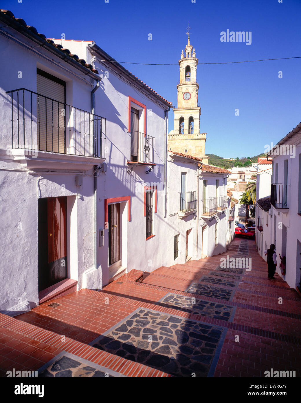 Constantina Sierra Morena Andalucia Spain Stock Photo - Alamy