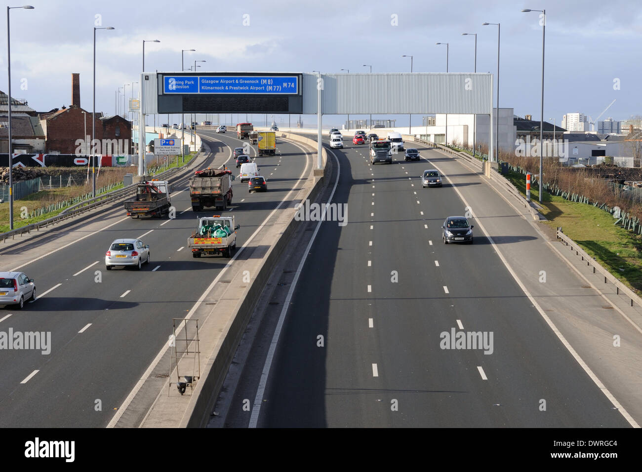 M74 motorway hi-res stock photography and images - Alamy