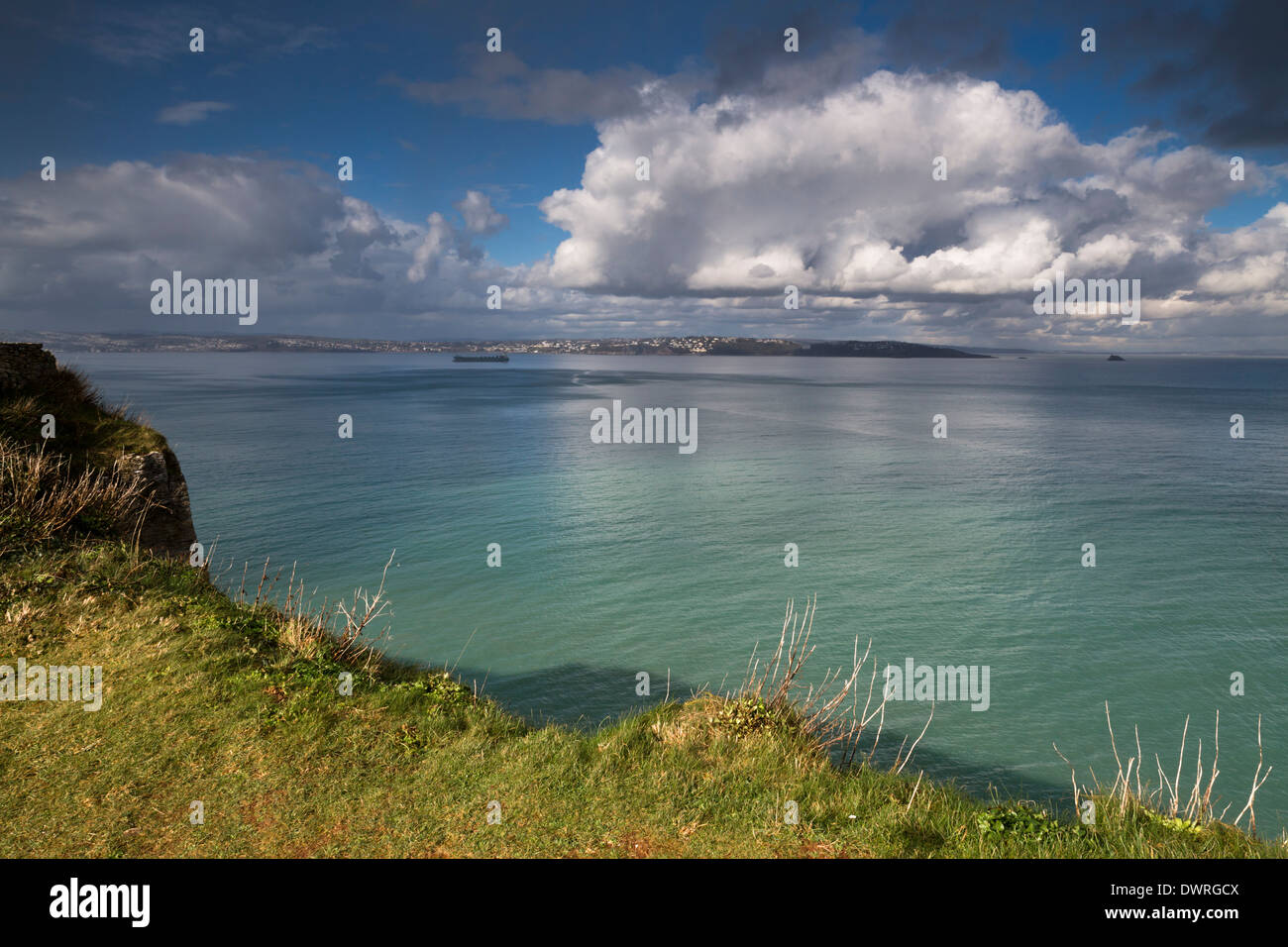 Berry Head; Looking Towards Torquay; Devon; UK Stock Photo - Alamy
