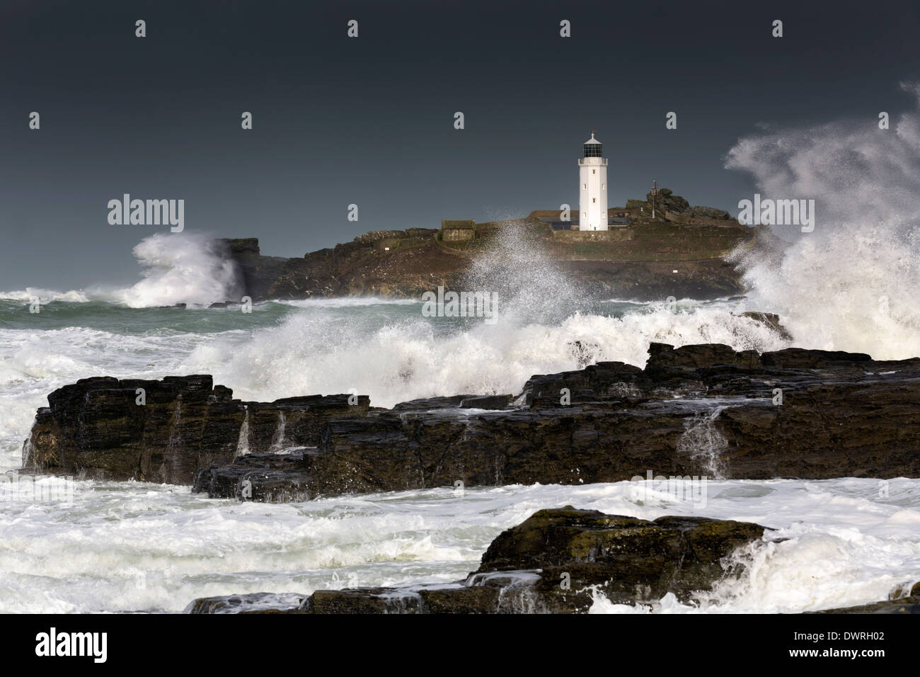 Lighthouse storm hi-res stock photography and images - Alamy