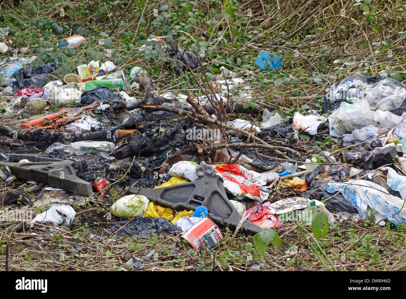 Tipped waste hi-res stock photography and images - Alamy
