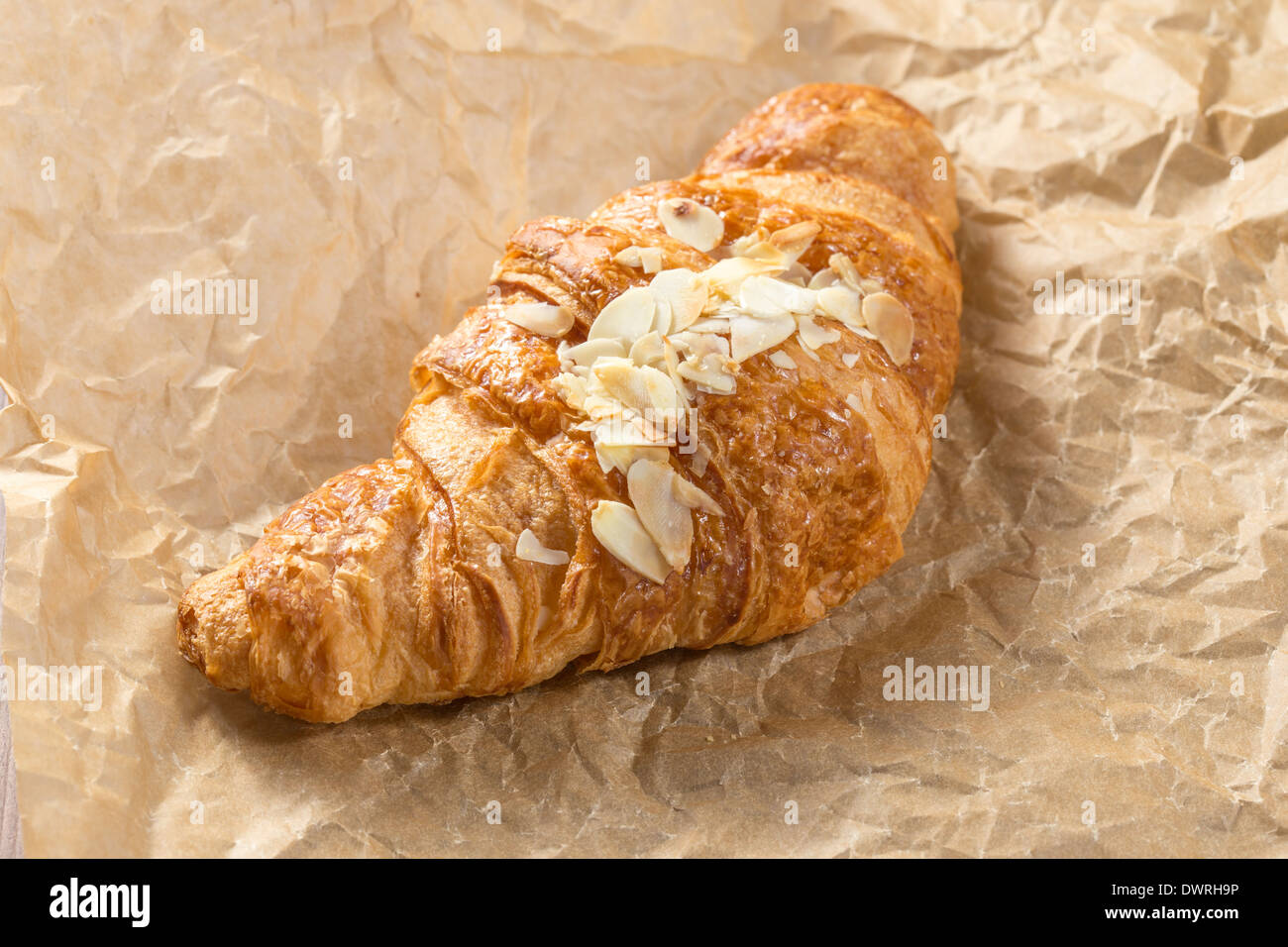 Croissants on baking paper hi-res stock photography and images - Alamy
