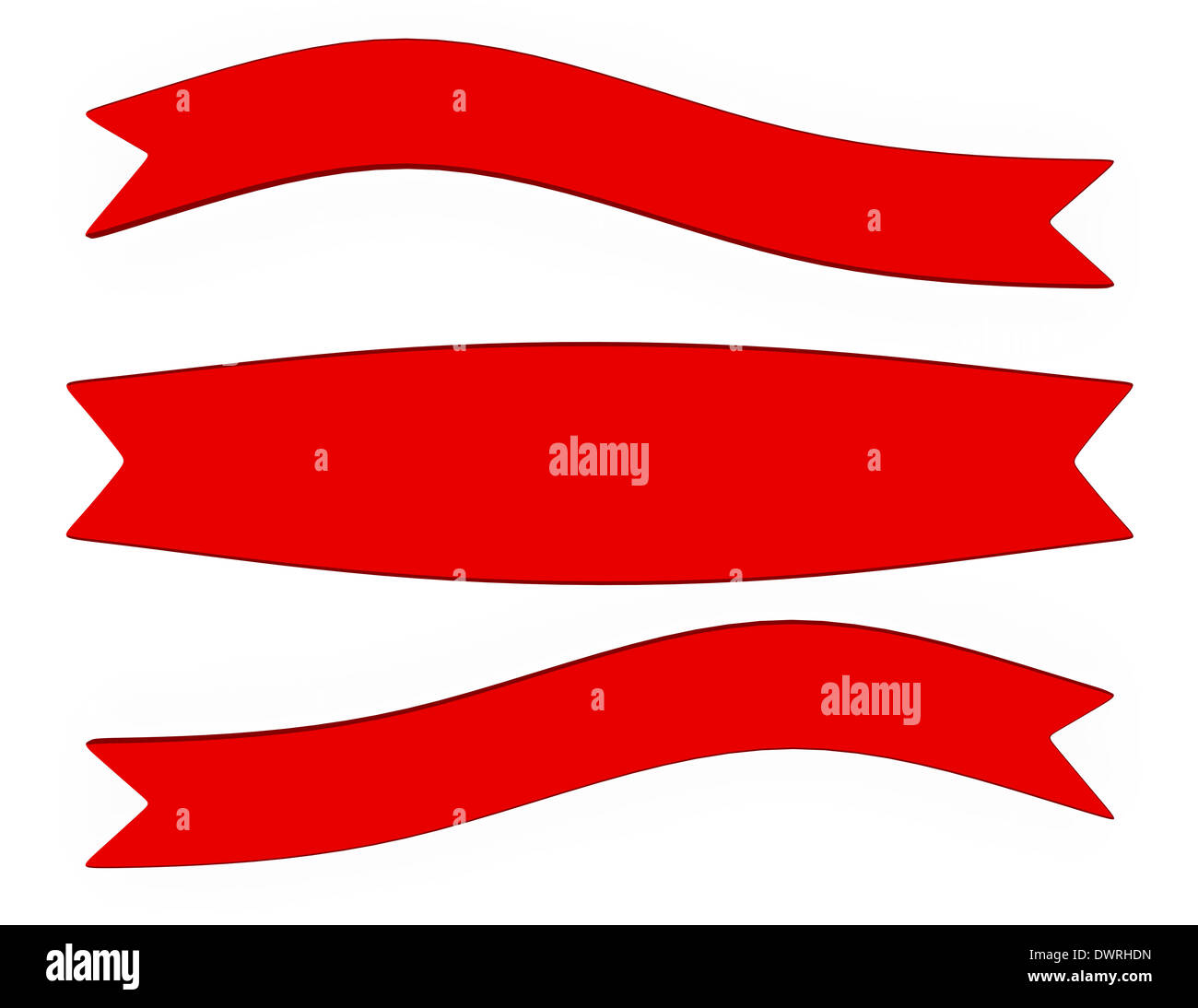 Pennant banners Cut Out Stock Images & Pictures - Alamy