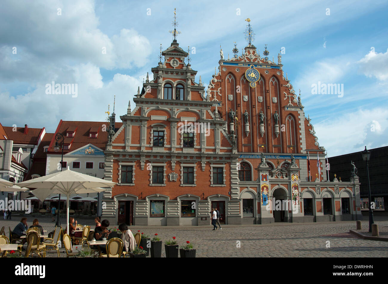 House of the Blackheads, Riga Stock Photo - Alamy