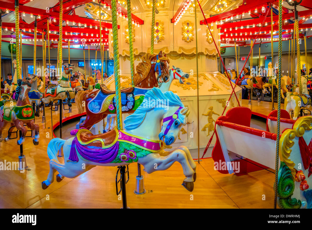The Parker Carousel, Burnaby Village Museum, Burnaby, British Columbia ...