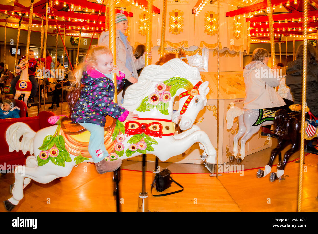 The Parker Carousel, Burnaby Village Museum, Burnaby, British Columbia ...