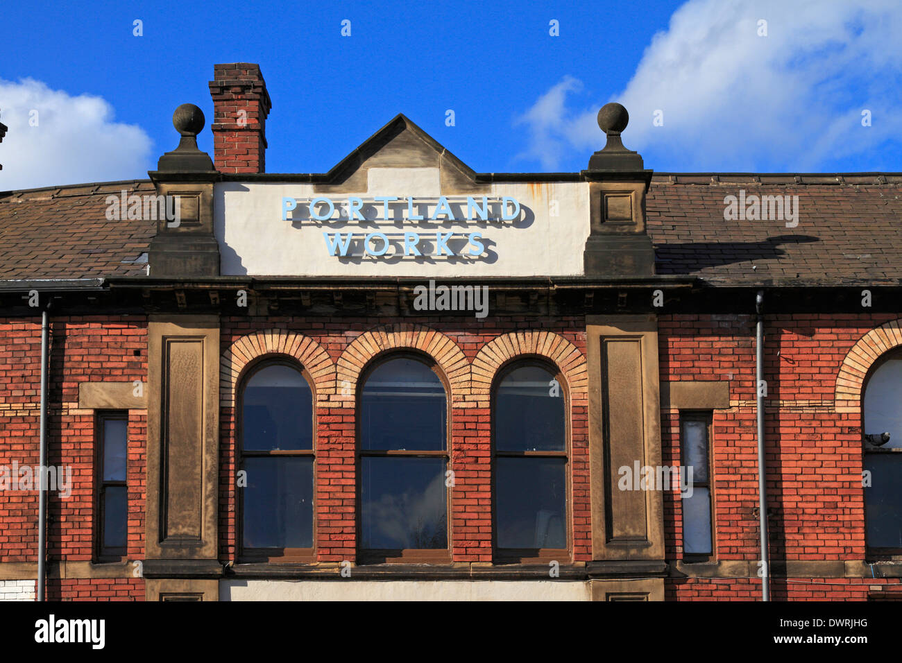 Portland Works, Sheffield, South Yorkshire, England, UK Stock Photo - Alamy