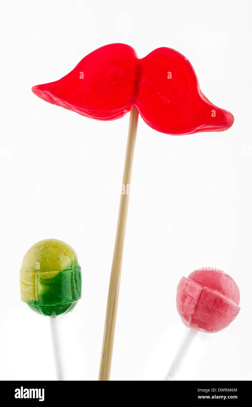 Candy lips hi-res stock photography and images - Alamy