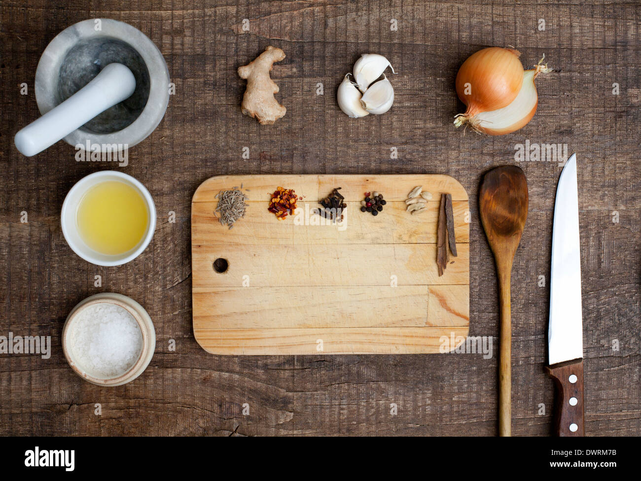 Making curry hi-res stock photography and images - Alamy