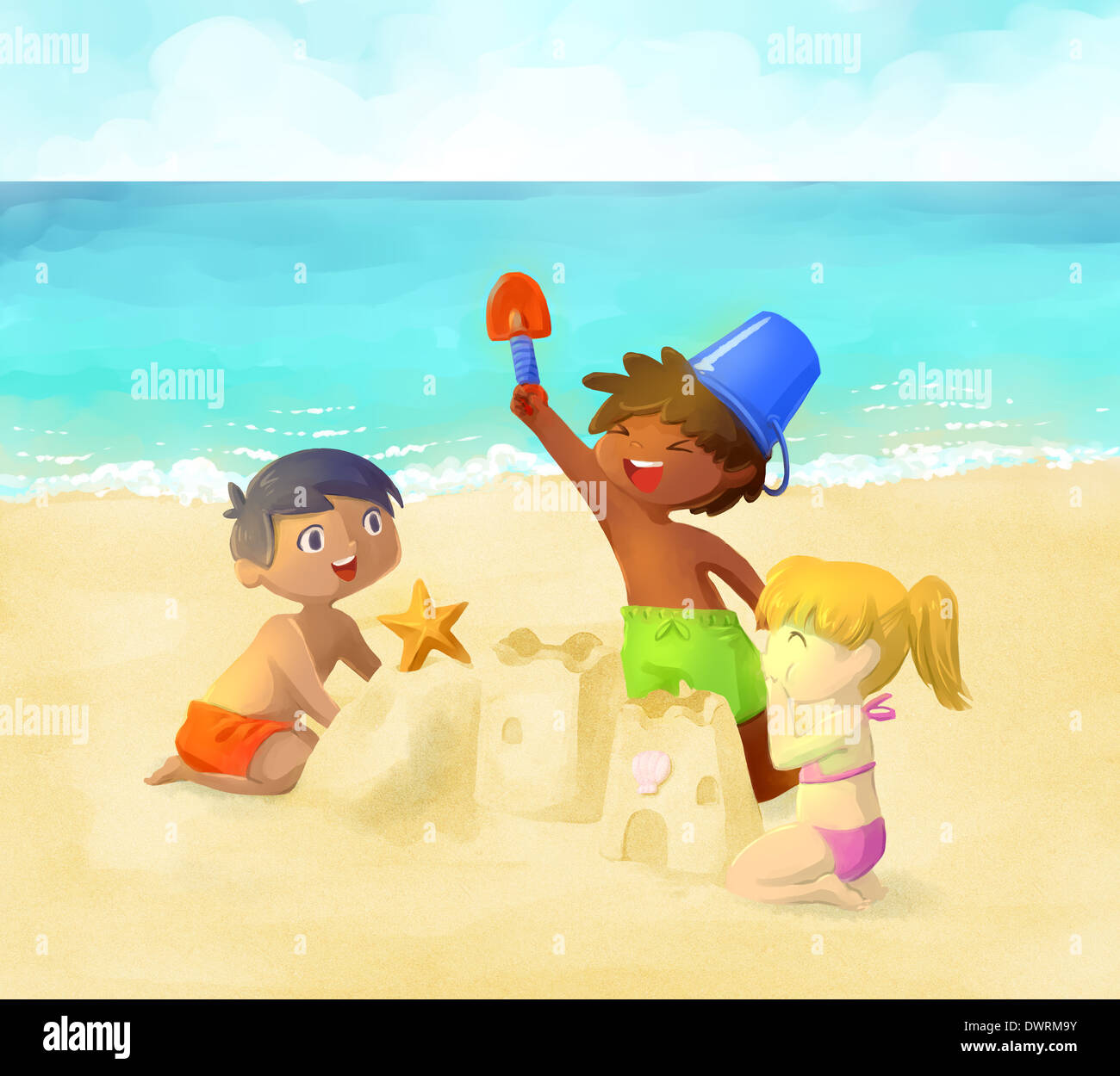 Sand Illustration Stock Photos & Sand Illustration Stock Images - Alamy