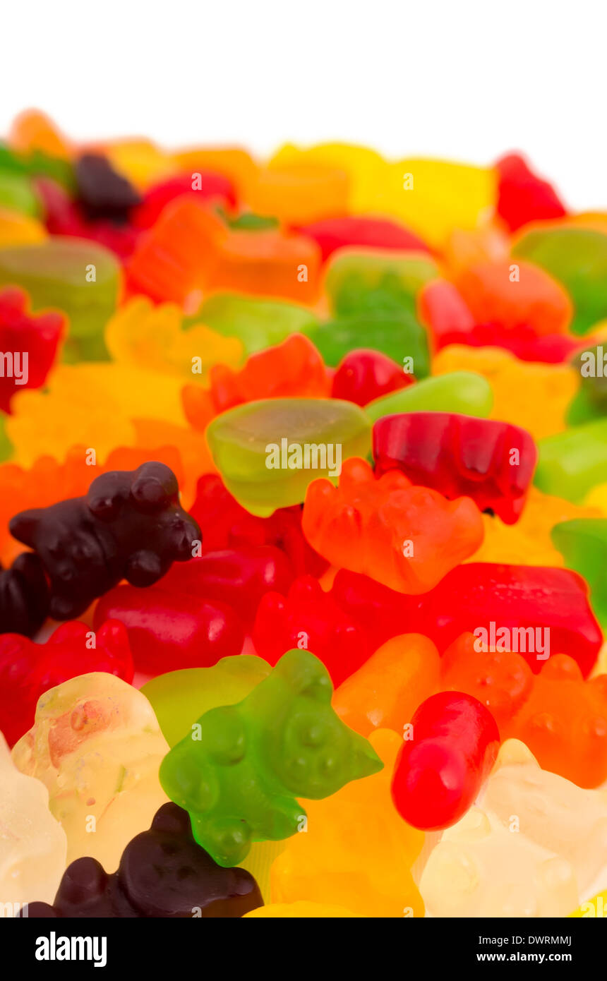 Gummy bears Candy Stock Photo - Alamy