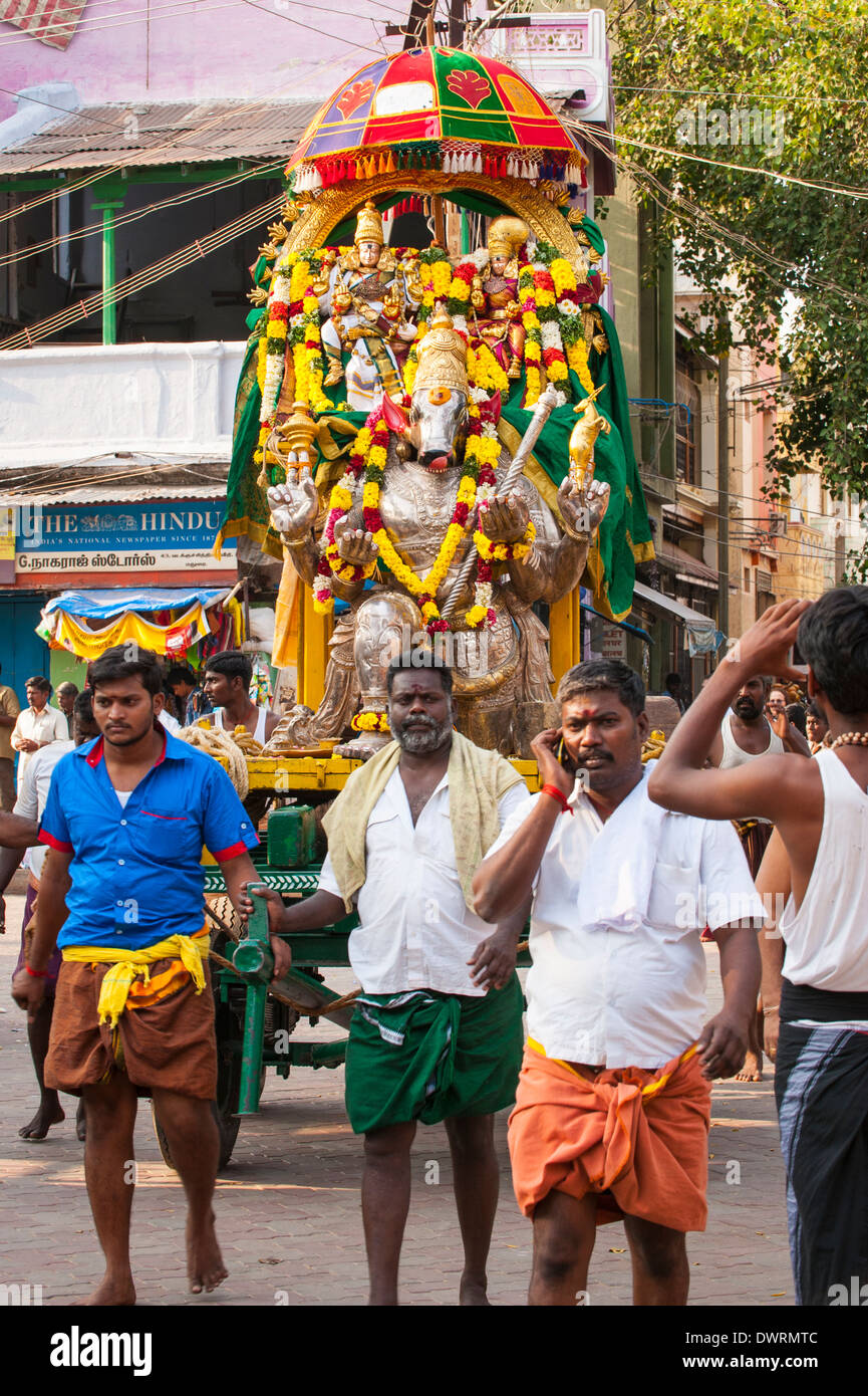 South Southern India Tamil Nadu Madurai Minakshi Sundareshvara Shiva ...