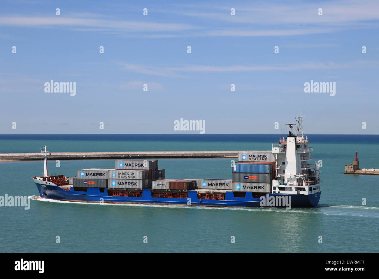 Capsized container ship hi-res stock photography and images - Alamy