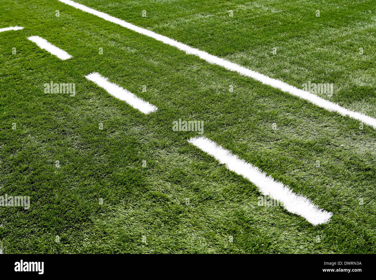 delimitation lines of football fields, football marks, grass Stock ...