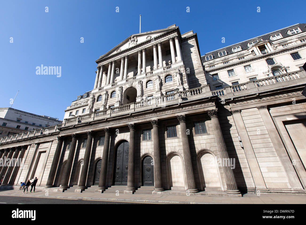 Bank of England, Threadneedle Street, London, England, UK Stock Photo ...