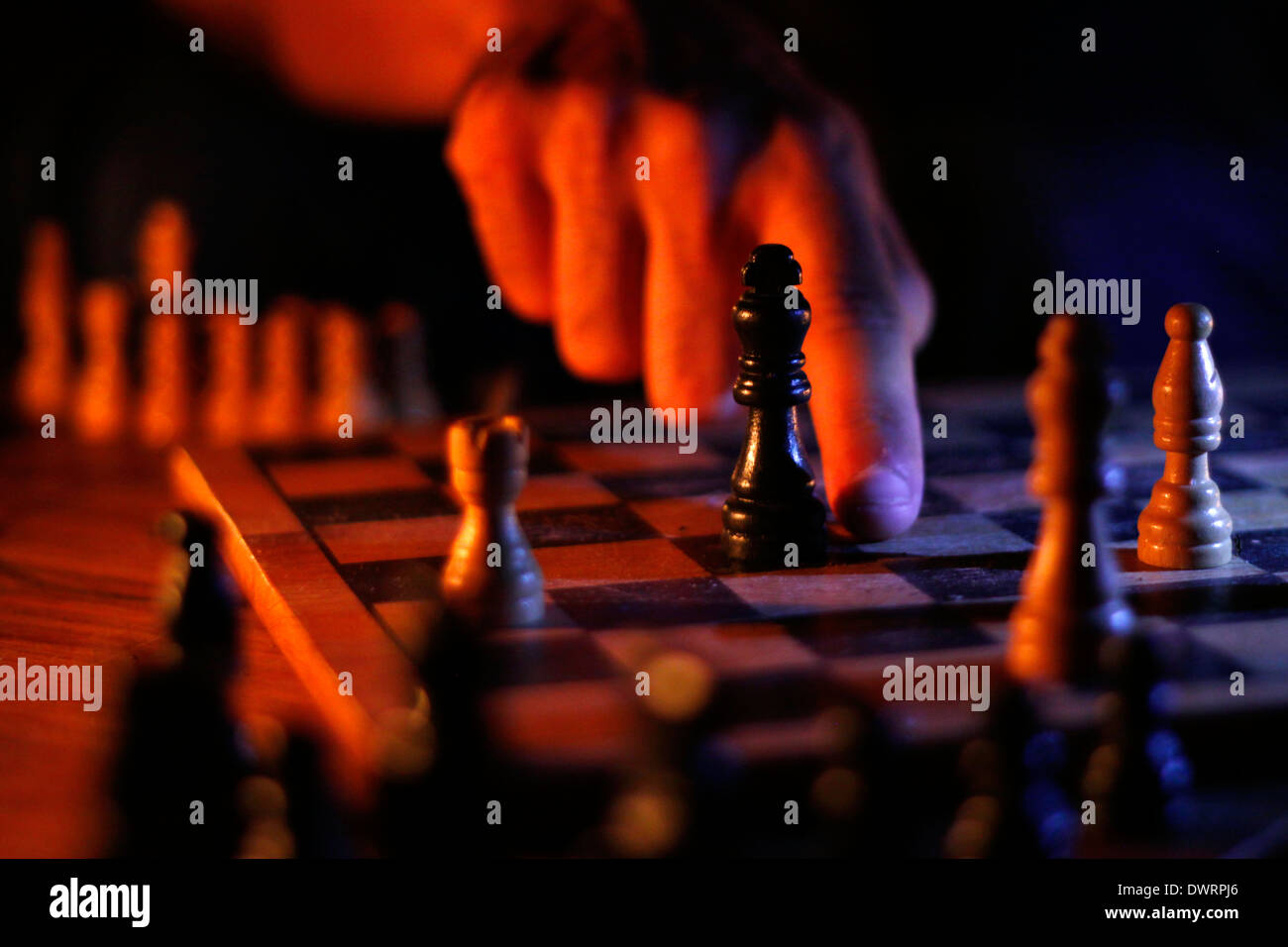 Play chess with death hi-res stock photography and images - Alamy