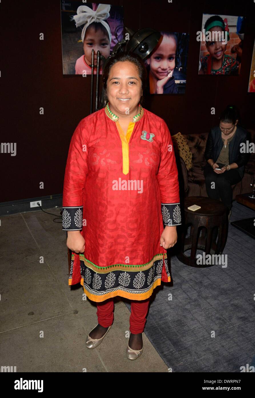 New York, NY, USA. 12th Mar, 2014. Pushpa Basnet at arrivals for CNN ...