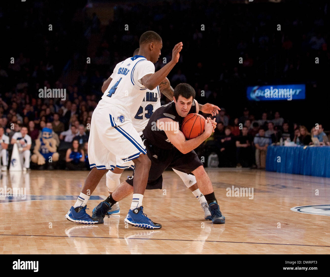 New York, New York, USA. 12th Mar, 2014. Butler's guard Alex Barlow (3 ...
