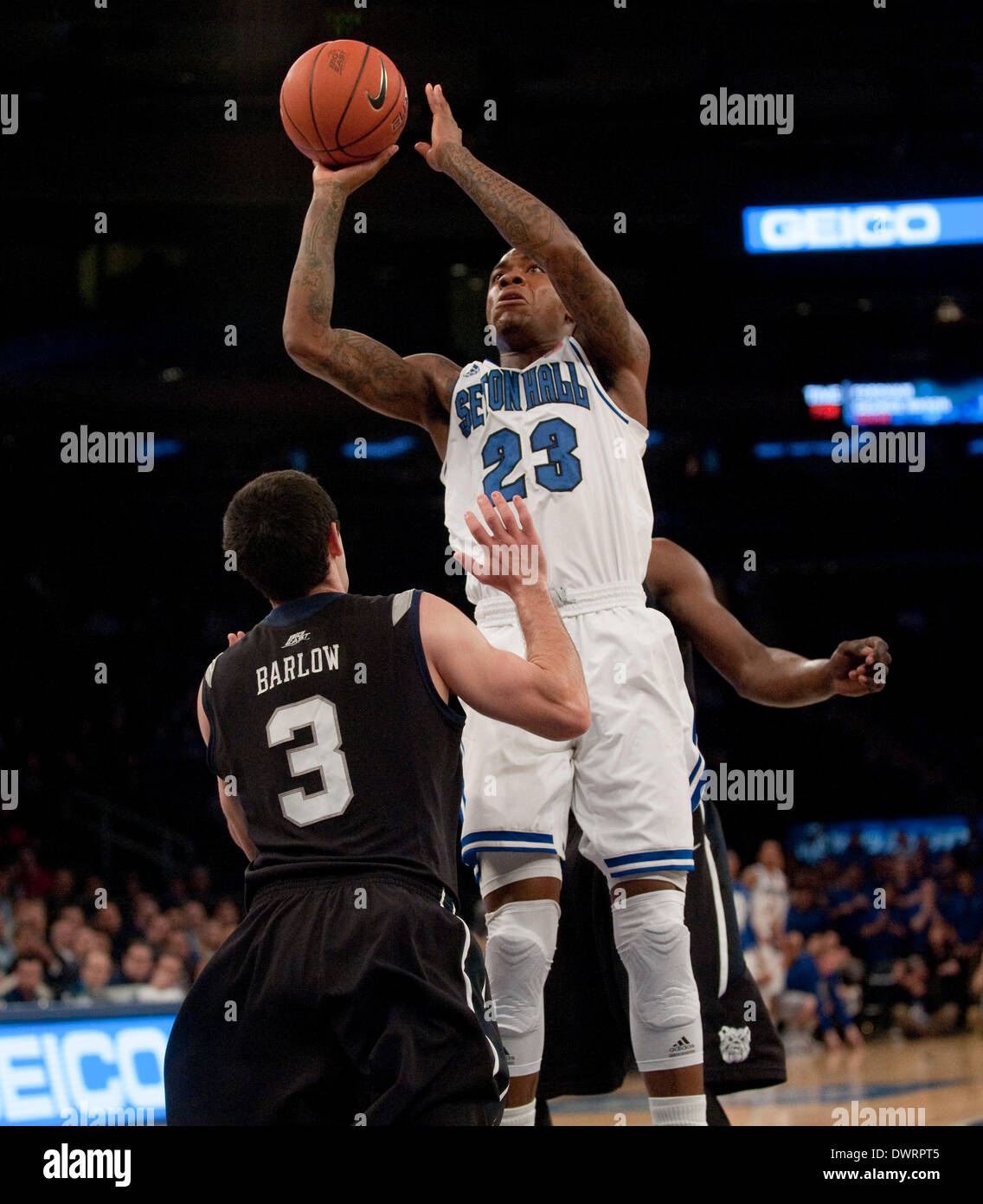 New York, New York, USA. 12th Mar, 2014. Seton Hall's guard/forward ...