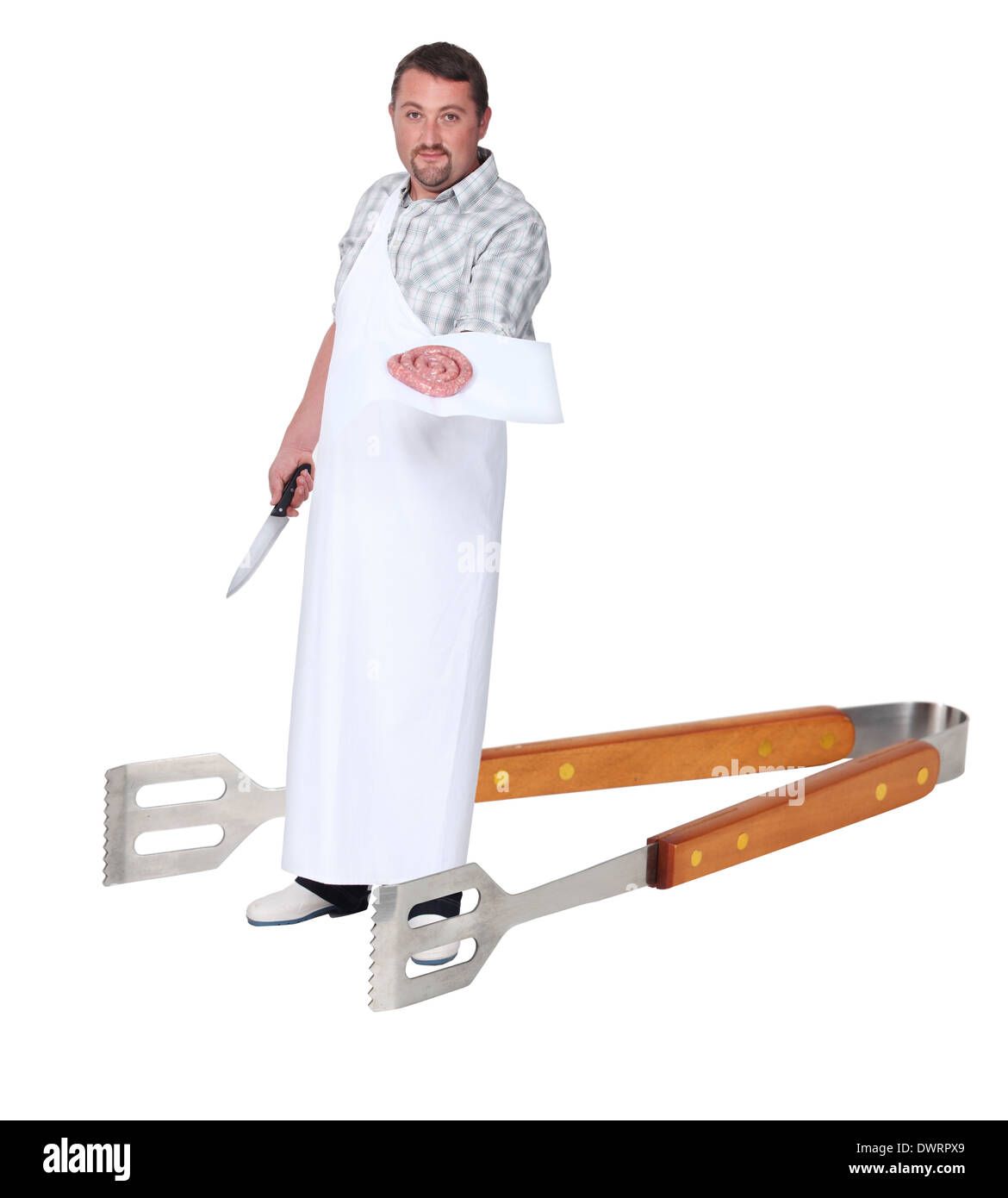 Butcher Cut Out Stock Images & Pictures - Alamy