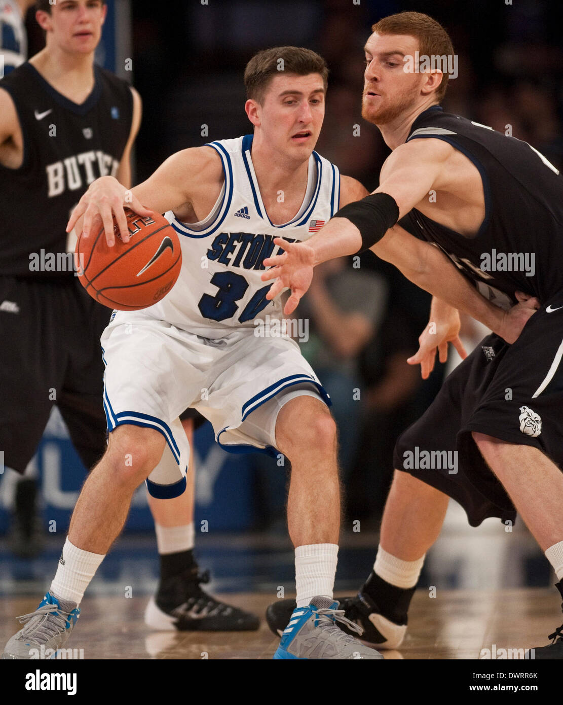 New York, New York, USA. 12th Mar, 2014. Butler's forward Erik Fromm (4 ...