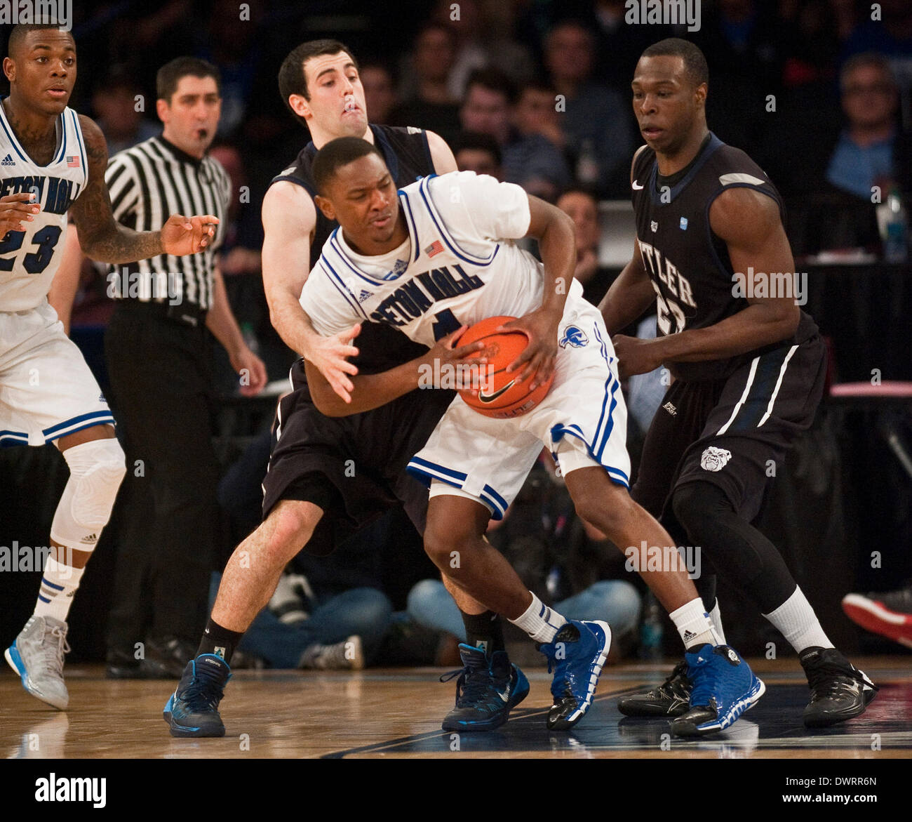 New York, New York, USA. 12th Mar, 2014. Seton Hall's guard Sterling ...