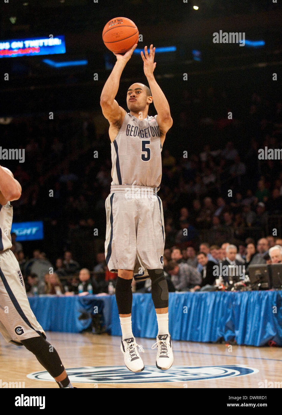 New York, New York, USA. 12th Mar, 2014. Georgetown's guard Markael ...