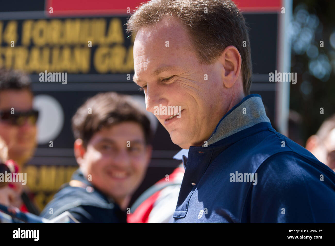Christian horner albert park hi-res stock photography and images - Alamy
