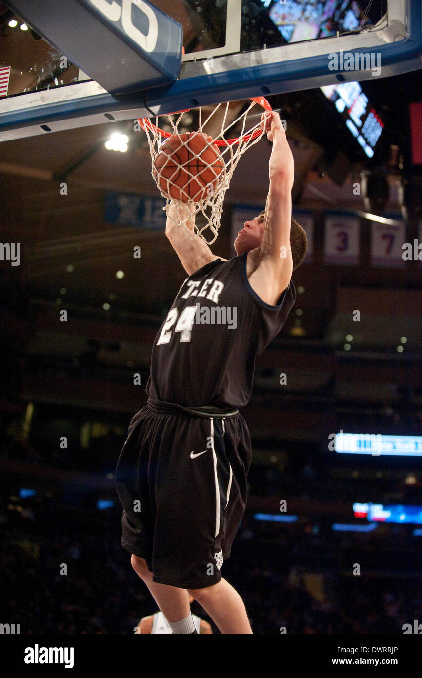 New York, New York, USA. 12th Mar, 2014. Butler's guard Kellen Dunham ...
