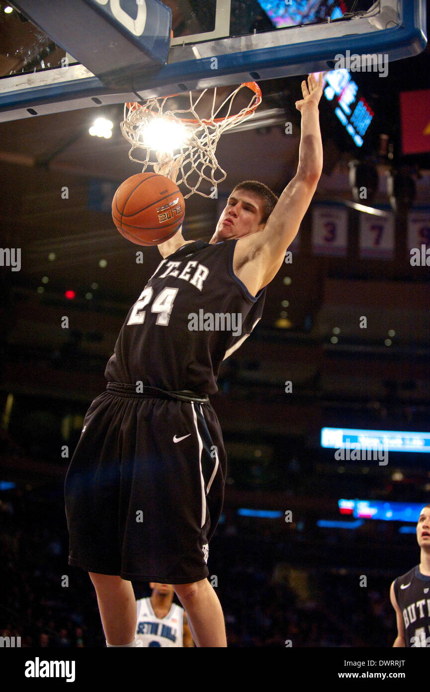 New York, New York, USA. 12th Mar, 2014. Butler's guard Kellen Dunham ...