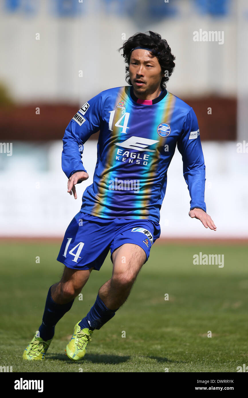 Machida Stadium, Tokyo, Japan. 9th Mar, 2014. Tetsuya Kijima (Zelvia ...