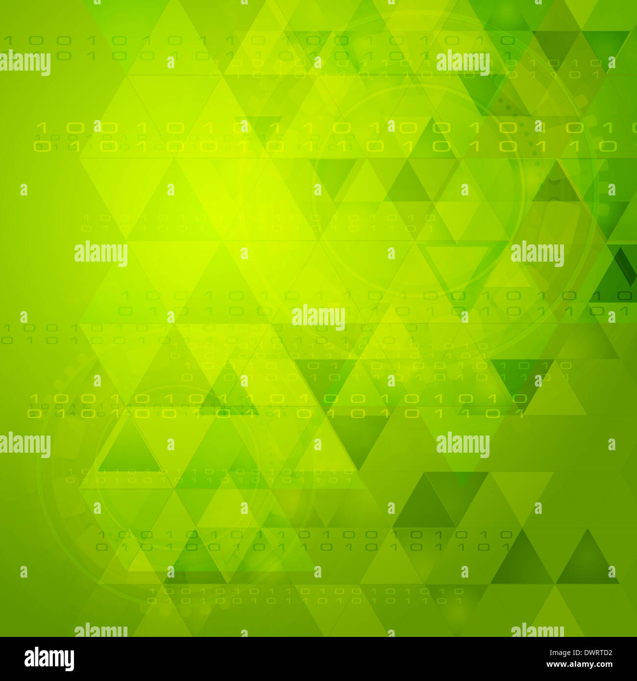 Abstract green background with triangles Stock Photo - Alamy