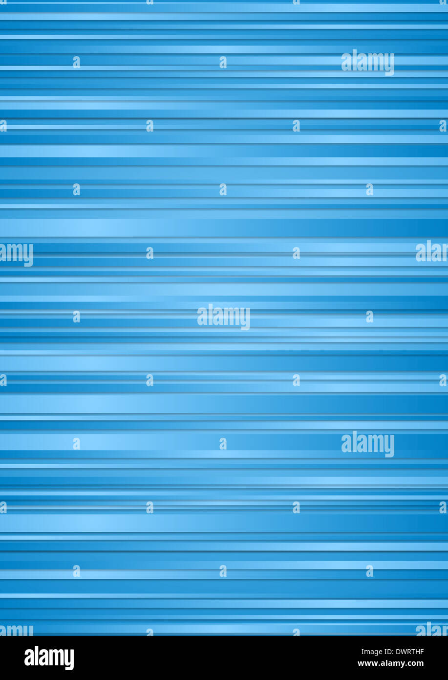 Abstract vector stripes blue background Stock Photo - Alamy