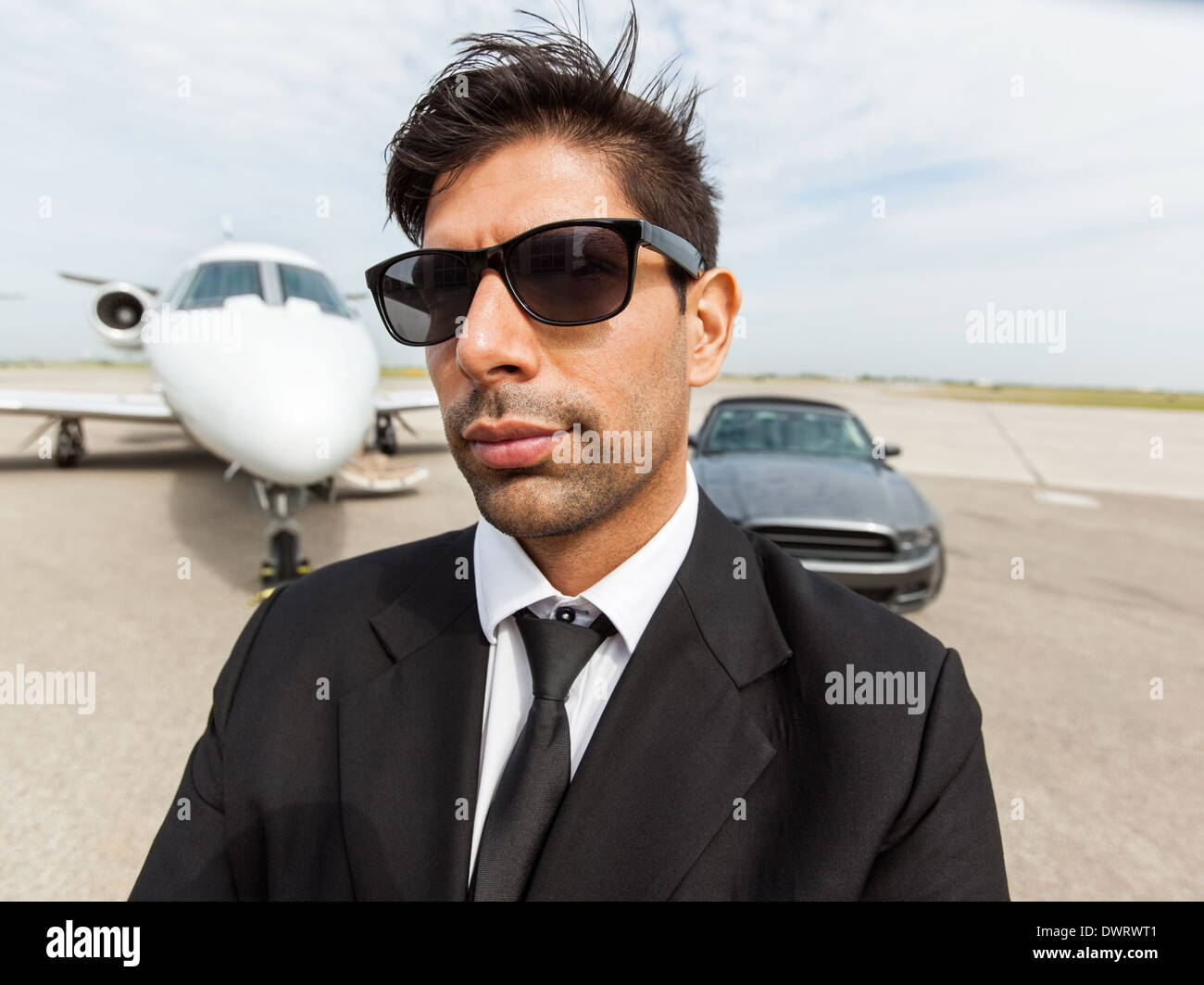 Aircraft jet car hi-res stock photography and images - Alamy