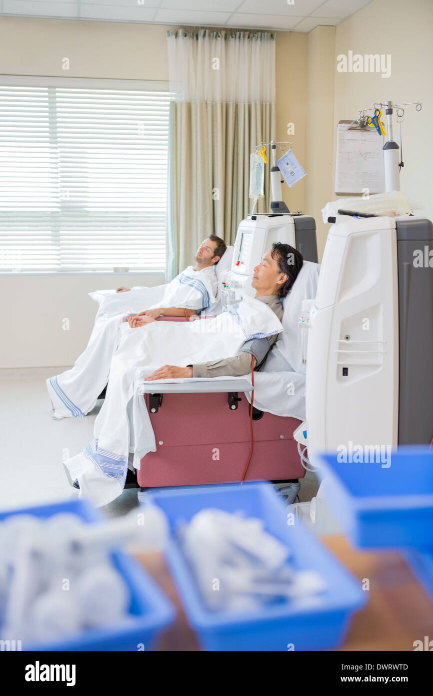 Patients Undergoing Renal Dialysis Stock Photo - Alamy