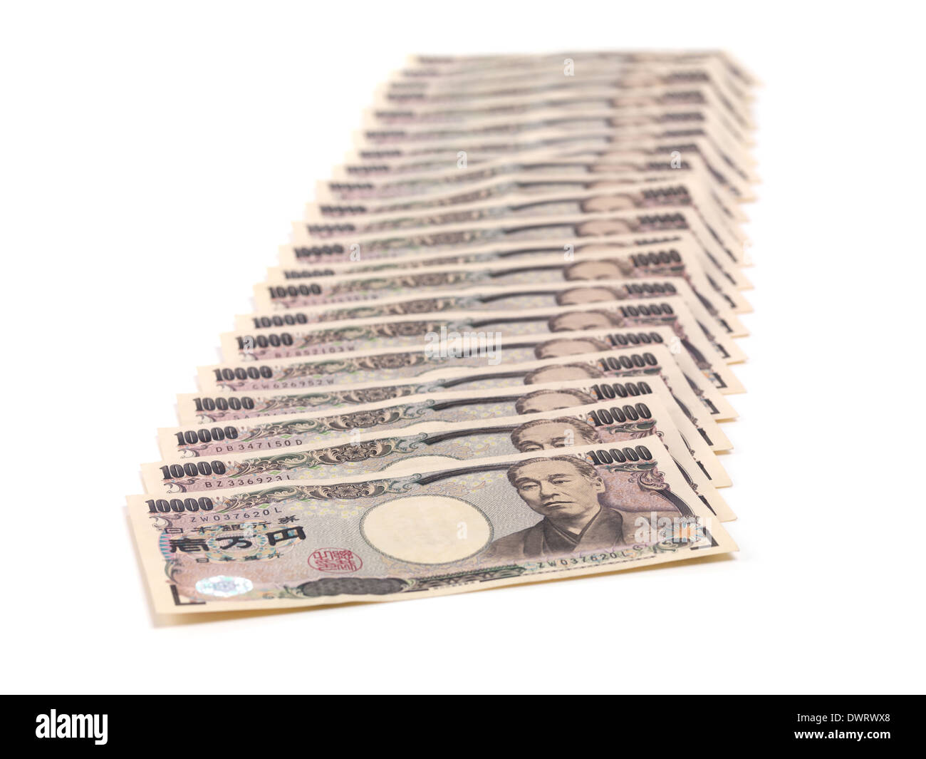 Money stacked Cut Out Stock Images & Pictures - Alamy